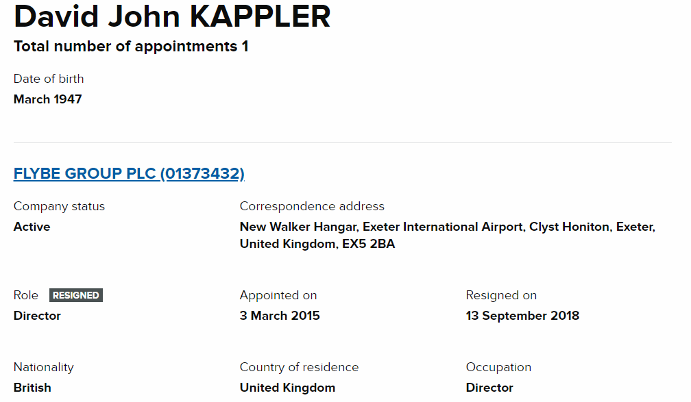 The Landing of Flybe